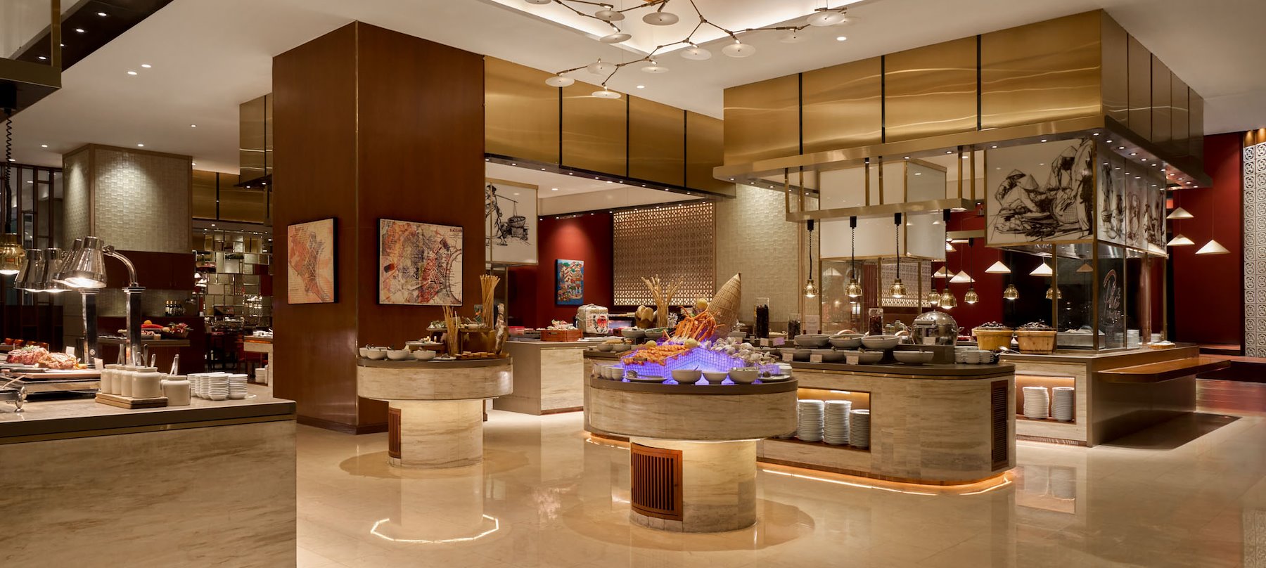 Nhà hàng buffet Saigon Café - Khách sạn Sheraton Saigon